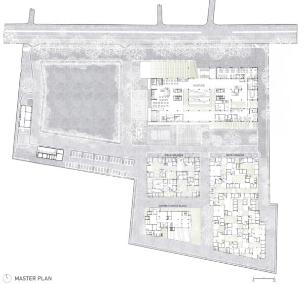 School of Planning and Architecture Vijayawada Masterplan | Mobile Offices